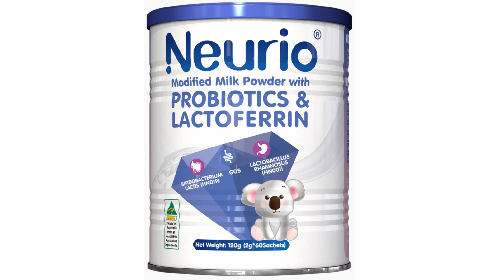 Neurio 120g Probiotic and Lactoferrin Formula Milk Powder | Harvey Norman