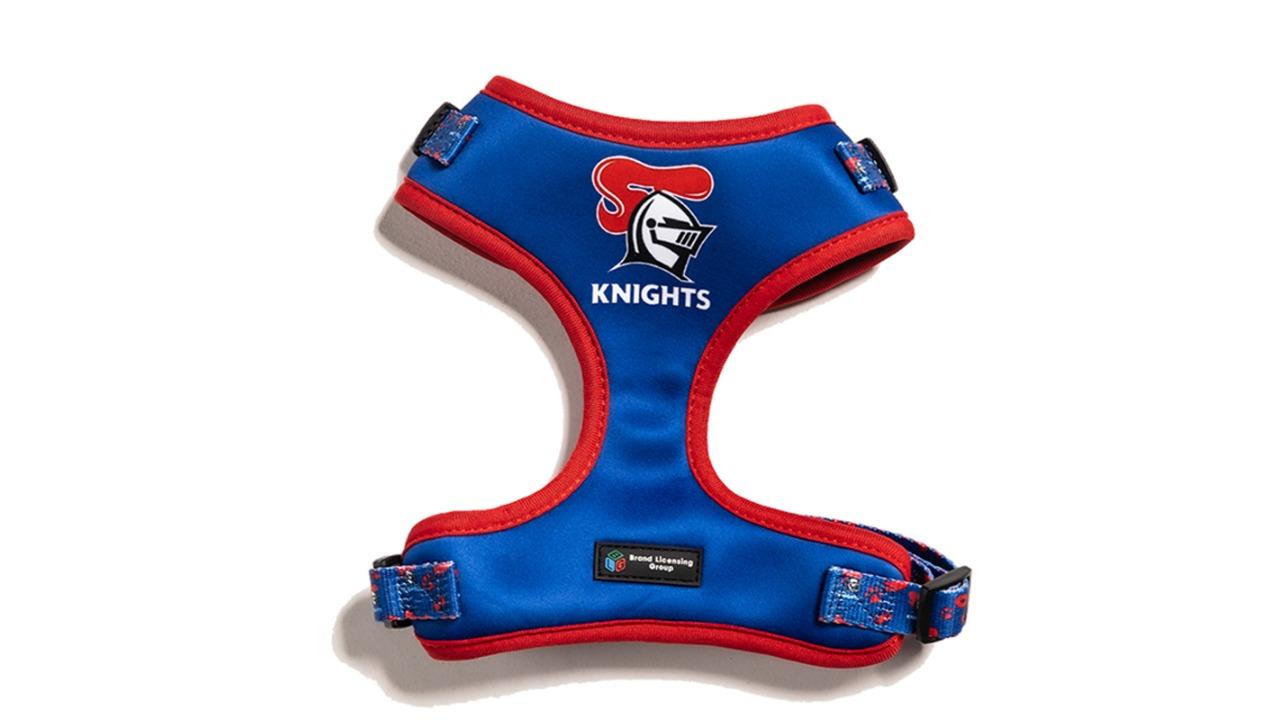 NRL Neoprene/Mesh Newcastle Knights Adjustable Harness Dog Vest - Small ...
