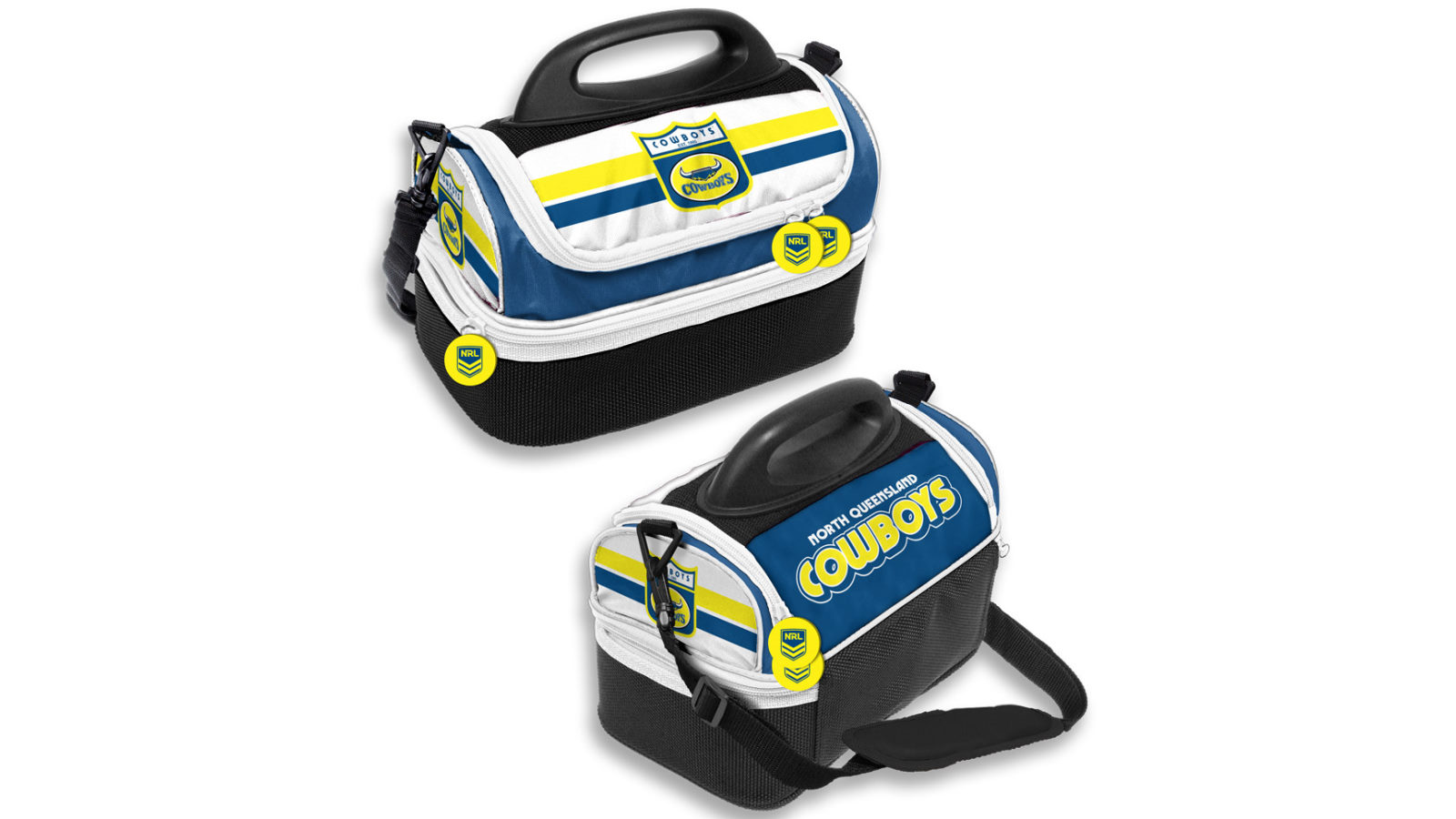 NRL North Queensland QLD Cowboys Retro Design Insulated School Lunch ...