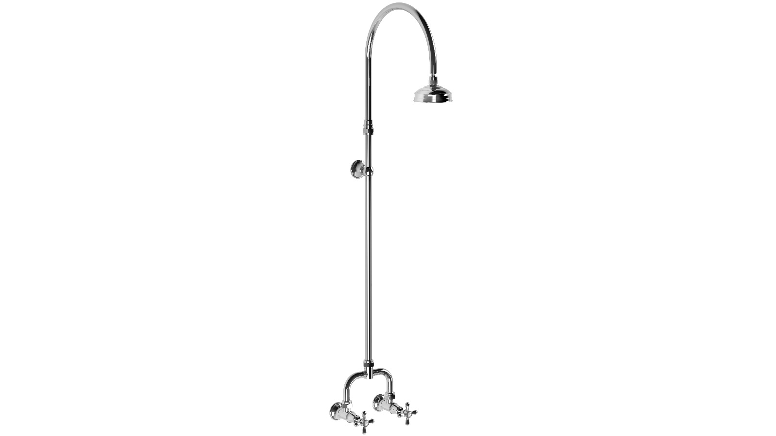 Phoenix Nostalgia Exposed Shower Set - Chrome | Harvey Norman