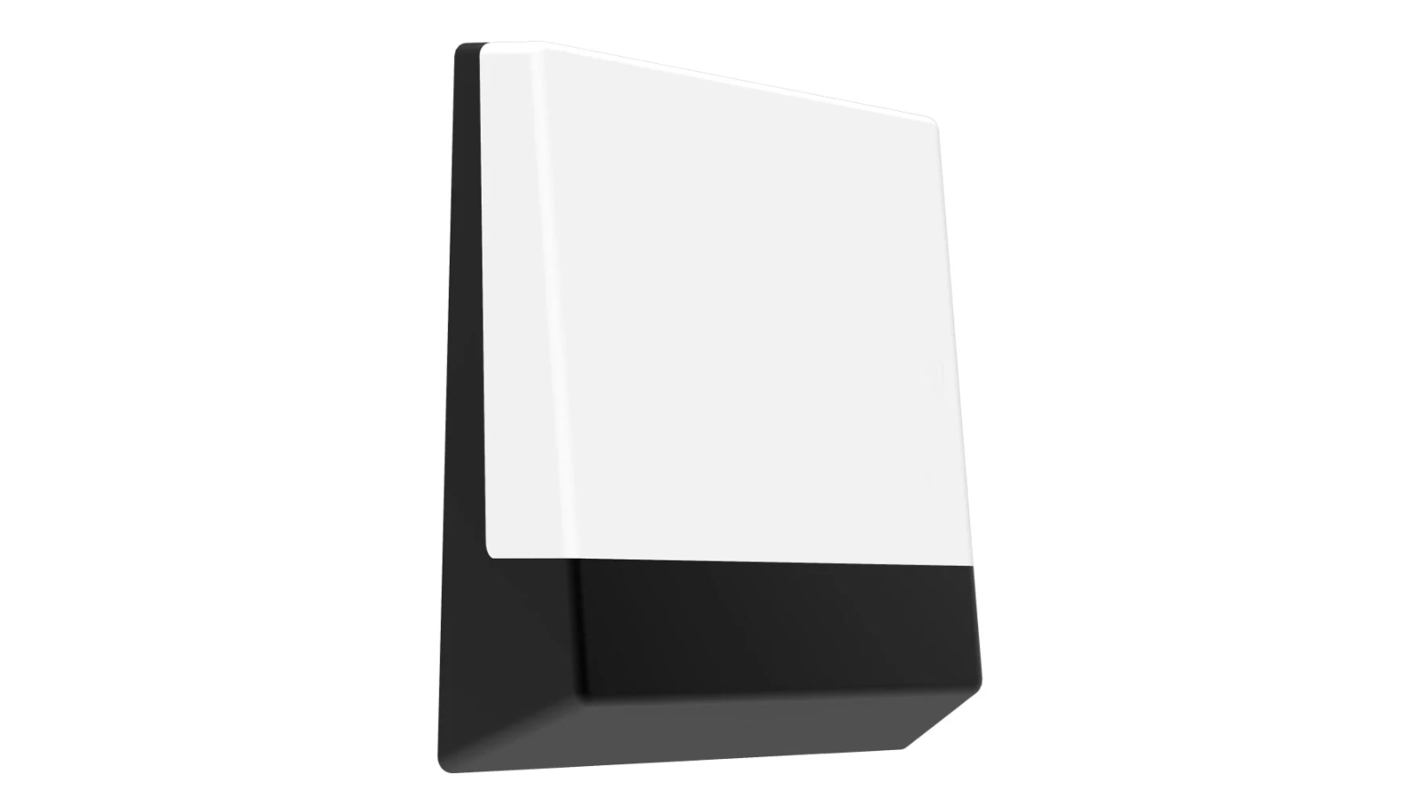 LED Bulkhead Letterbox Rectangular 3000K IP65 - Black | Harvey Norman