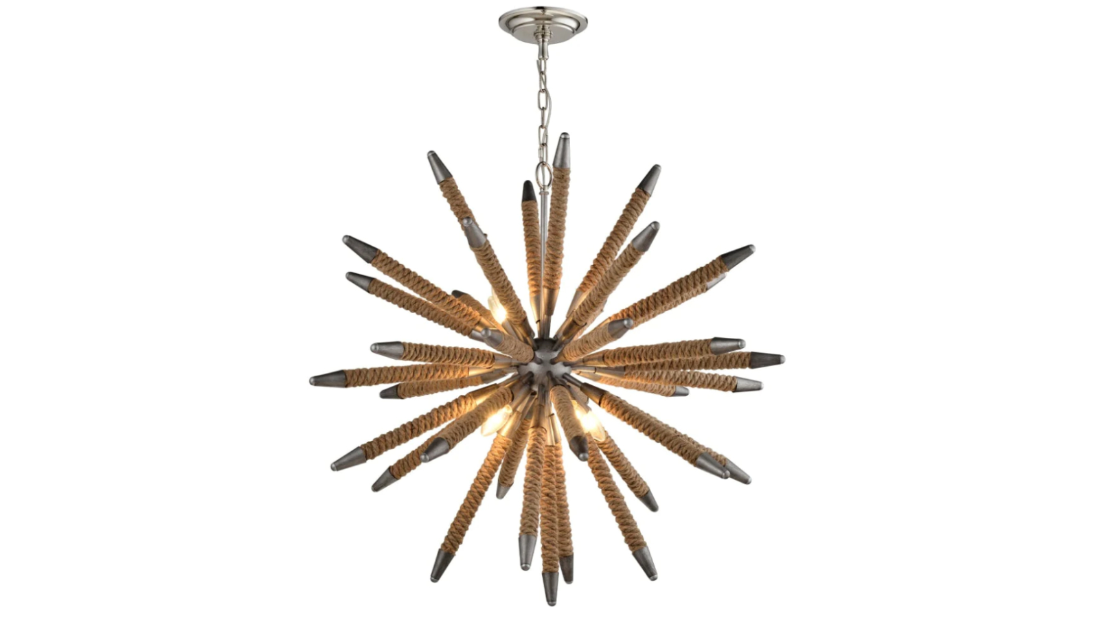 Mazza Medieval Style Natural Rope Sea Anemone with 30 Arms Pendant ...