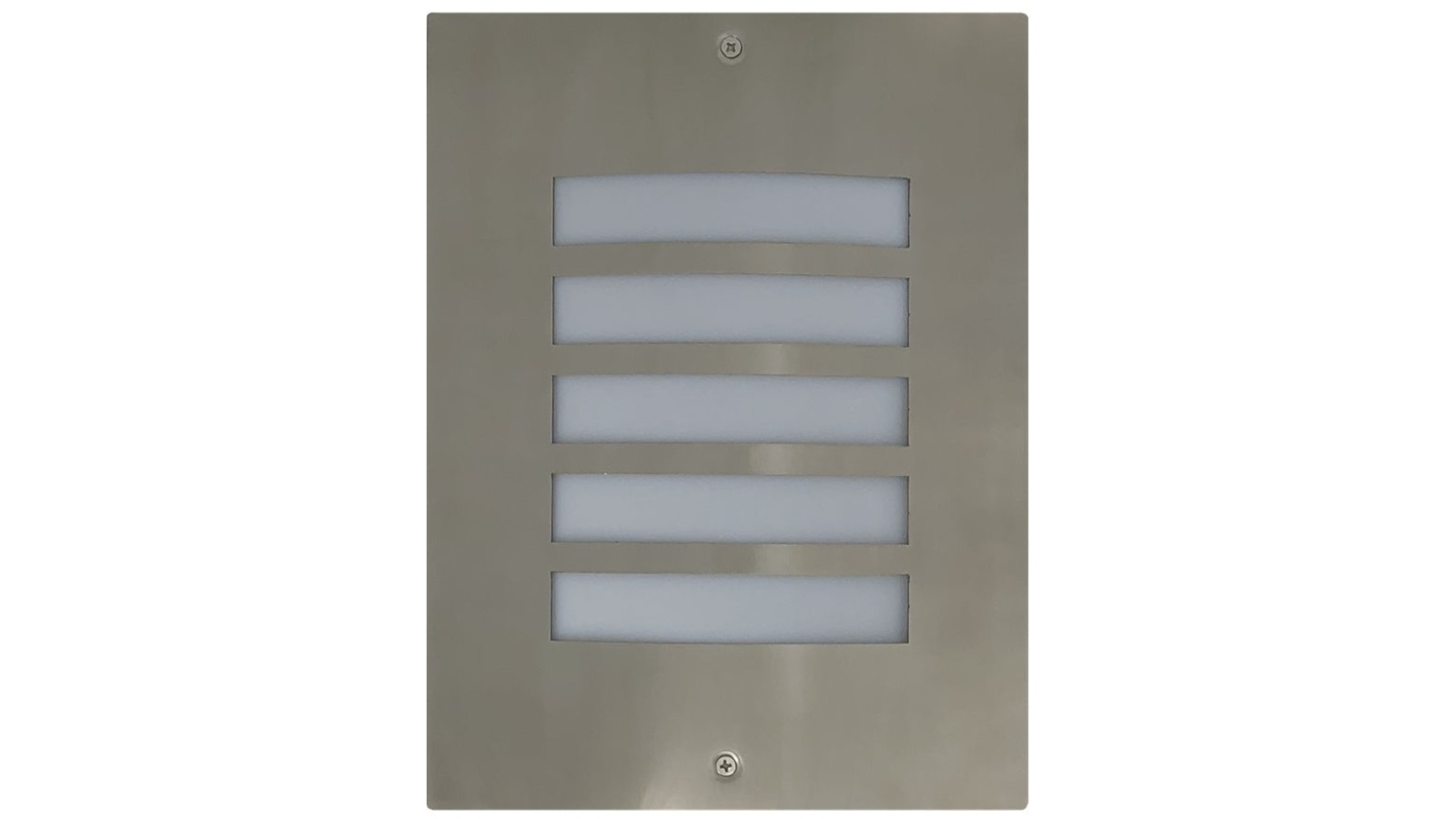 NED IP54 Rectangular Grilled Mask Opal Diffuser Exterior Wall Light ...