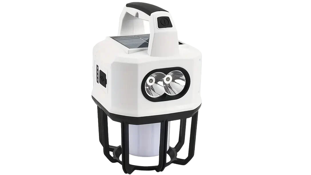 NNETM Multi-Functional Solar Powered Camping Lantern with Charging Port ...