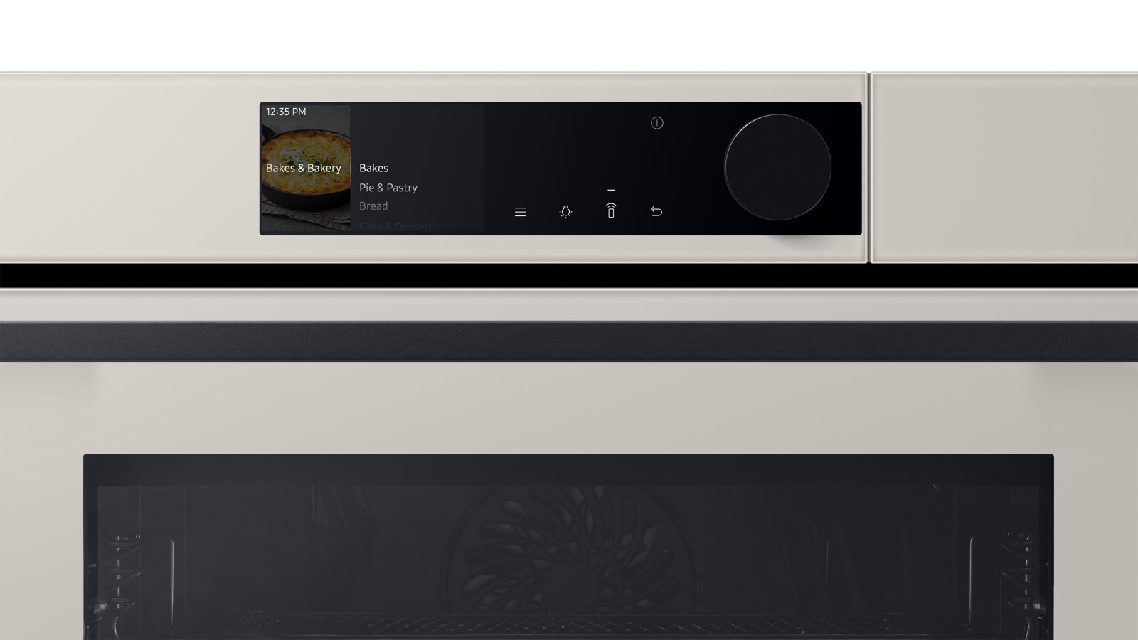 Samsung 600mm 6 Series Built-in Pyrolytic Bespoke Oven - Beige | Harvey ...