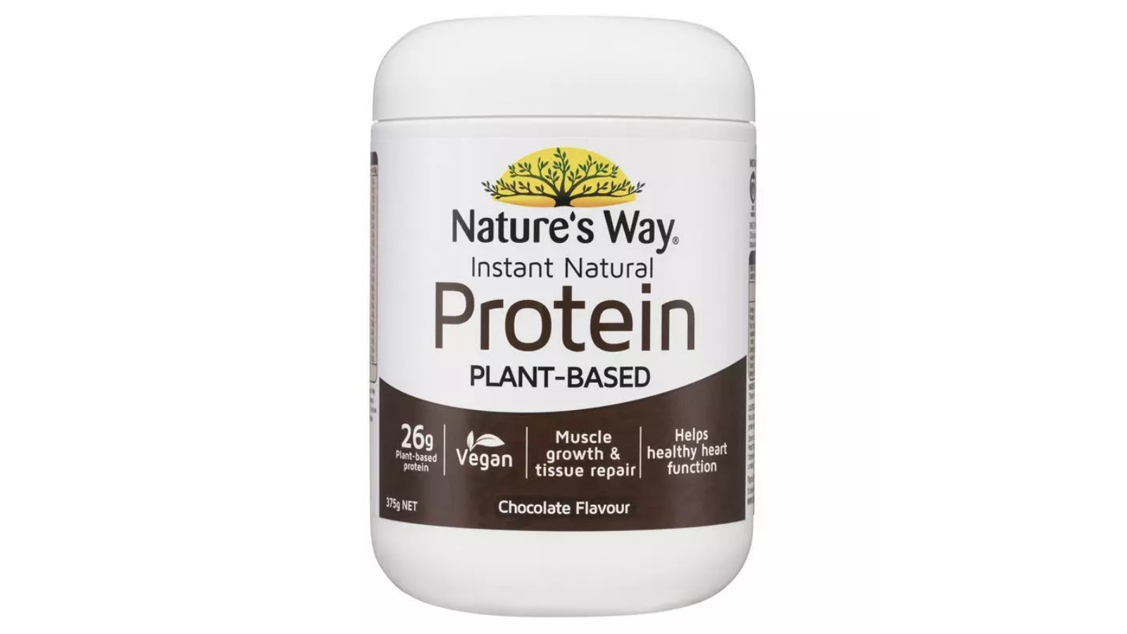Natures Way 375g Instant Natural Protein - Chocolate | Harvey Norman