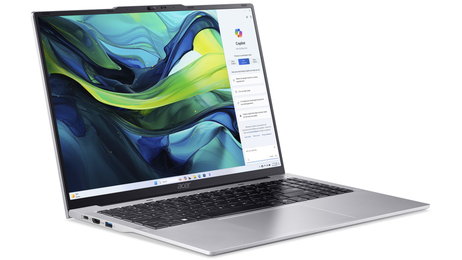Acer Aspire Lite 16 16-inch i5-1334U/8GB/512GB SSD Laptop | Harvey Norman