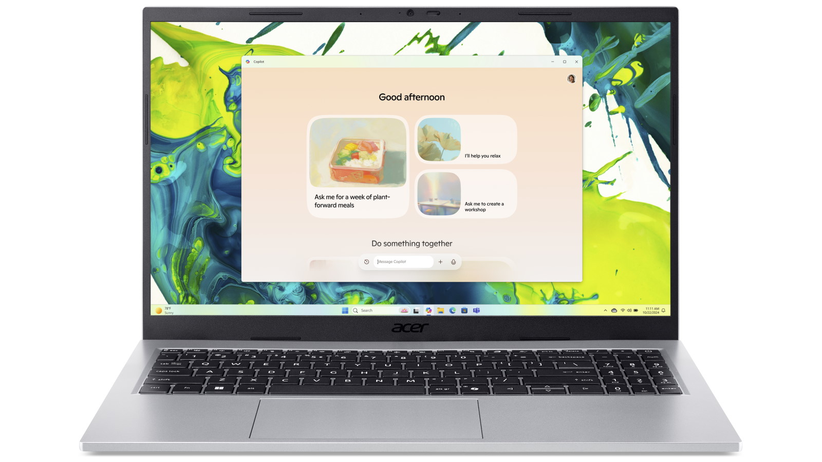 Acer Aspire Go 15.6-inch Core 7-150U/16GB/512GB SSD Laptop | Harvey Norman
