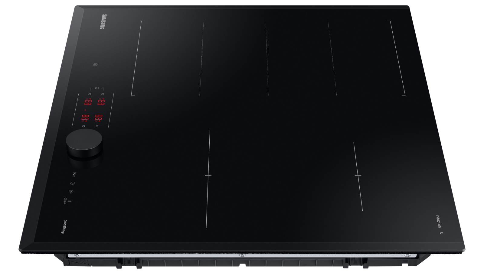 Samsung 600mm 4 Zone Induction Cooktop with Magnetic Knob - Black ...