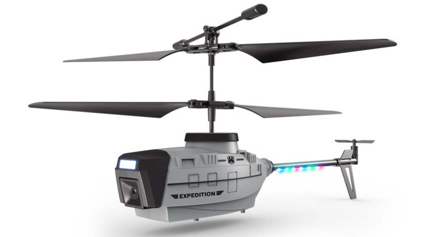 Megajoy KY202 RC Helicopter Drone 4K HD Dual Camera LED Light Toy ...