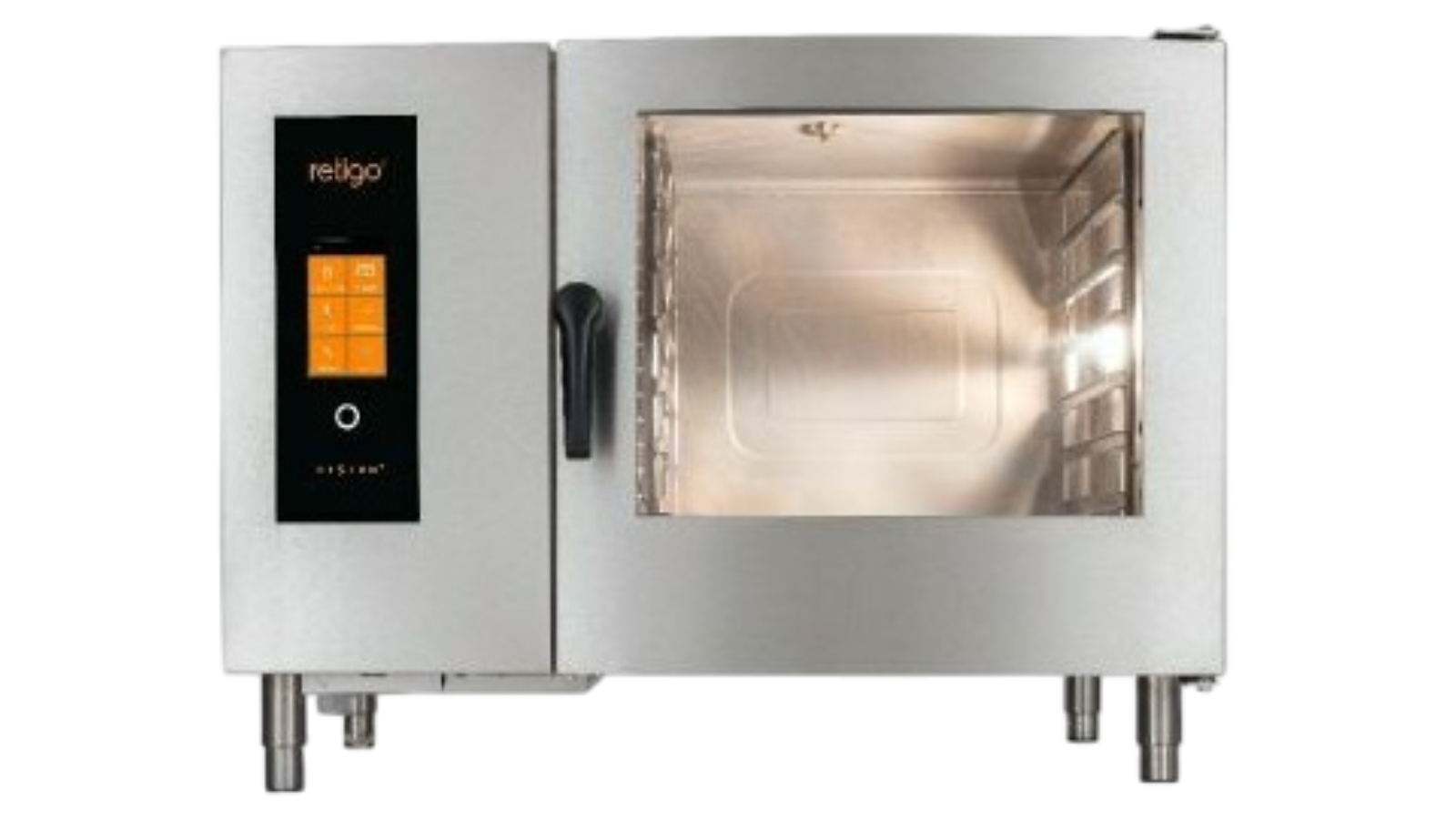 Retigo 7 x 1/1 GN Tray Orange Plus Vision Range Combi Oven | Harvey Norman