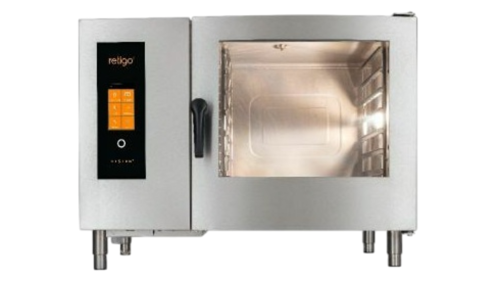 Retigo 6 x 2/3 GN Tray Orange Plus Vision Range Combi Oven | Harvey Norman