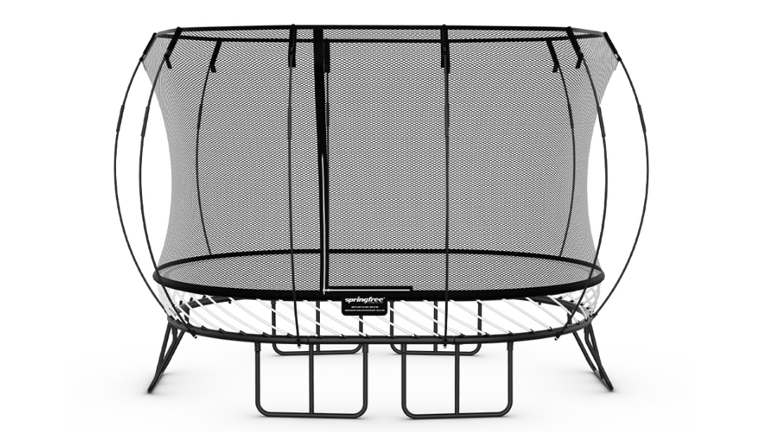 Springfree Gunmetal Grey Medium Oval 8 ft x 11 ft Trampoline | Harvey ...
