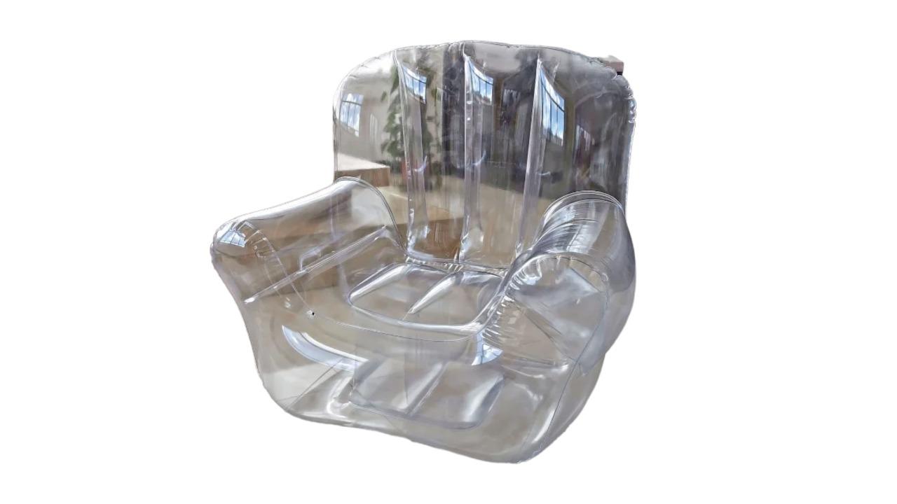 NNEOBA Transparent Nordic Inflatable Sofa - 75 x 75 x 65cm | Harvey Norman