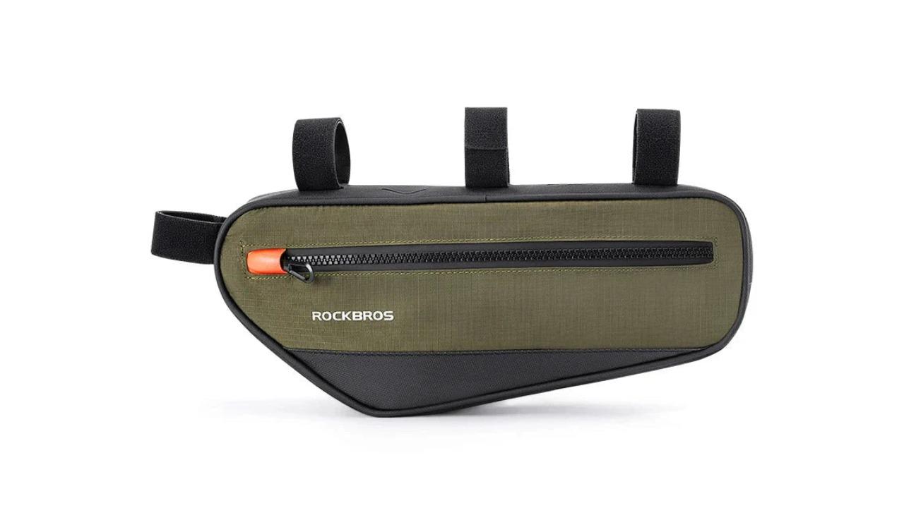 NNEOBA Green Reflective Bicycle Frame Tube Bag - 1.7 Litre | Harvey Norman