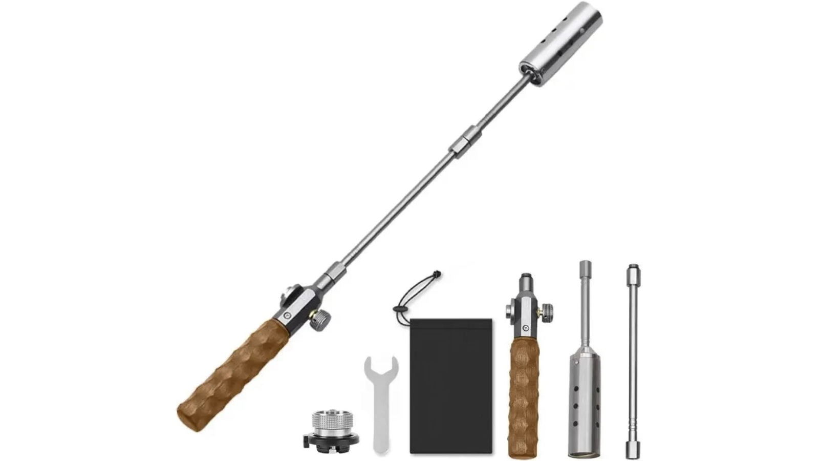 NNEOBA Silver Three-Stage Gas Burner Torch | Harvey Norman