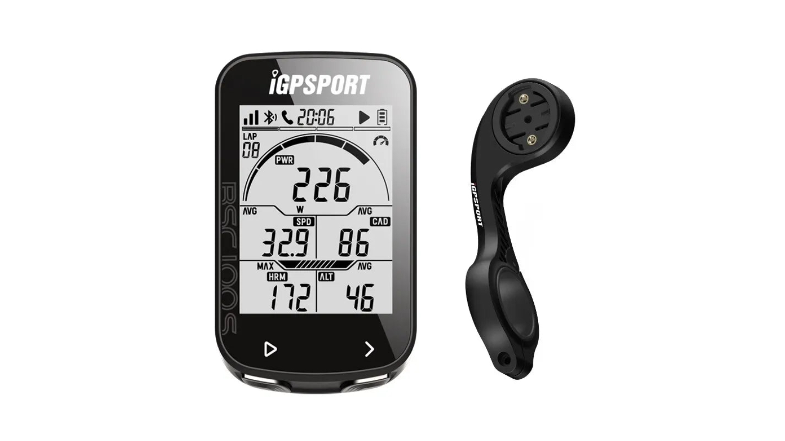 NNEOBA Wireless GPS Cycling 40-Hour Battery Speedometer - Black ...