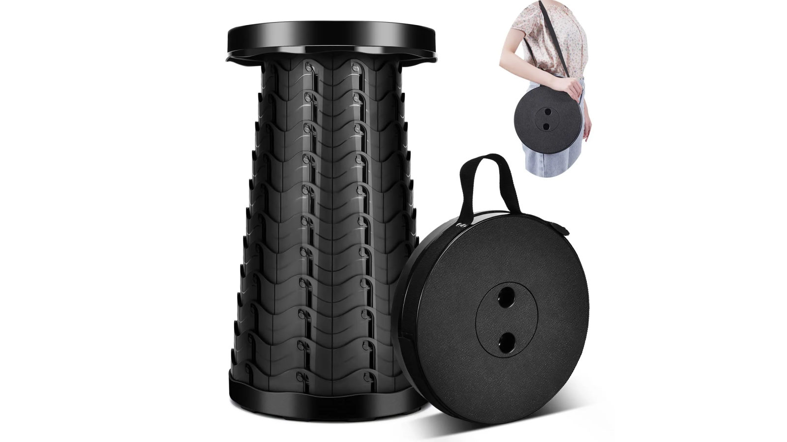 NNEOBA Portable Collapsible Telescopic Stool | Harvey Norman