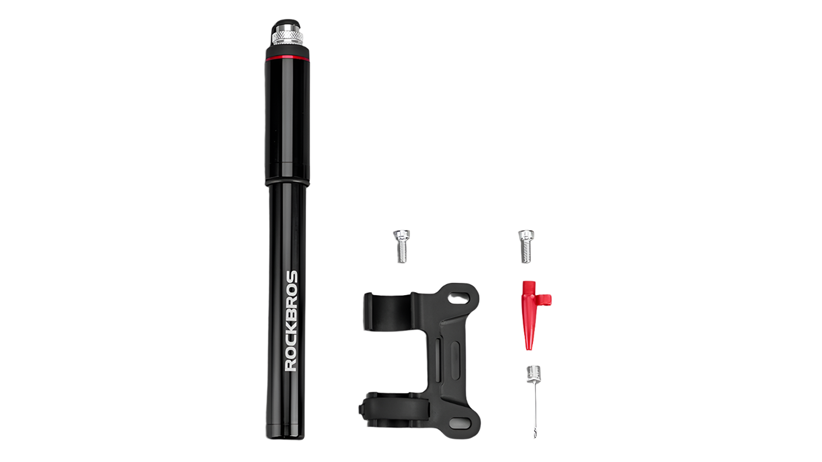 NNEOBA Black 150 PSI Portable High-Pressure Bike Pump | Harvey Norman