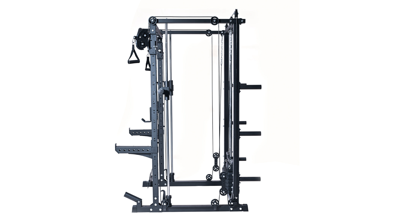 Orbit Fitness 3-in-1 Power Rack with 85LB Stack/Bench | Harvey Norman