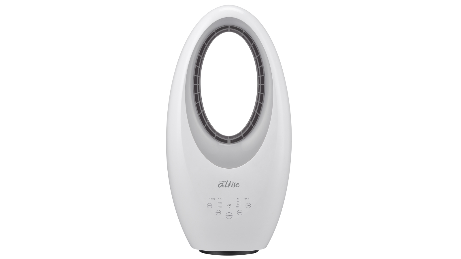 Omega Altise 57cm Bladeless Fan with 4 Colour LED Light | Harvey Norman