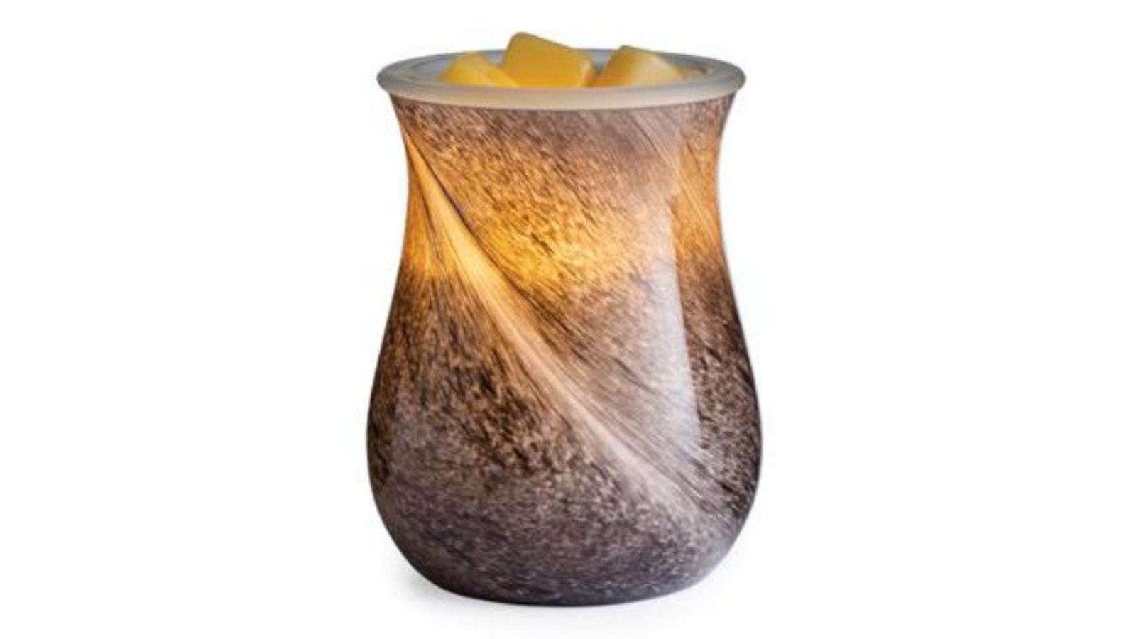 Obsidian Glass Electric Fragrance Warmer | Harvey Norman