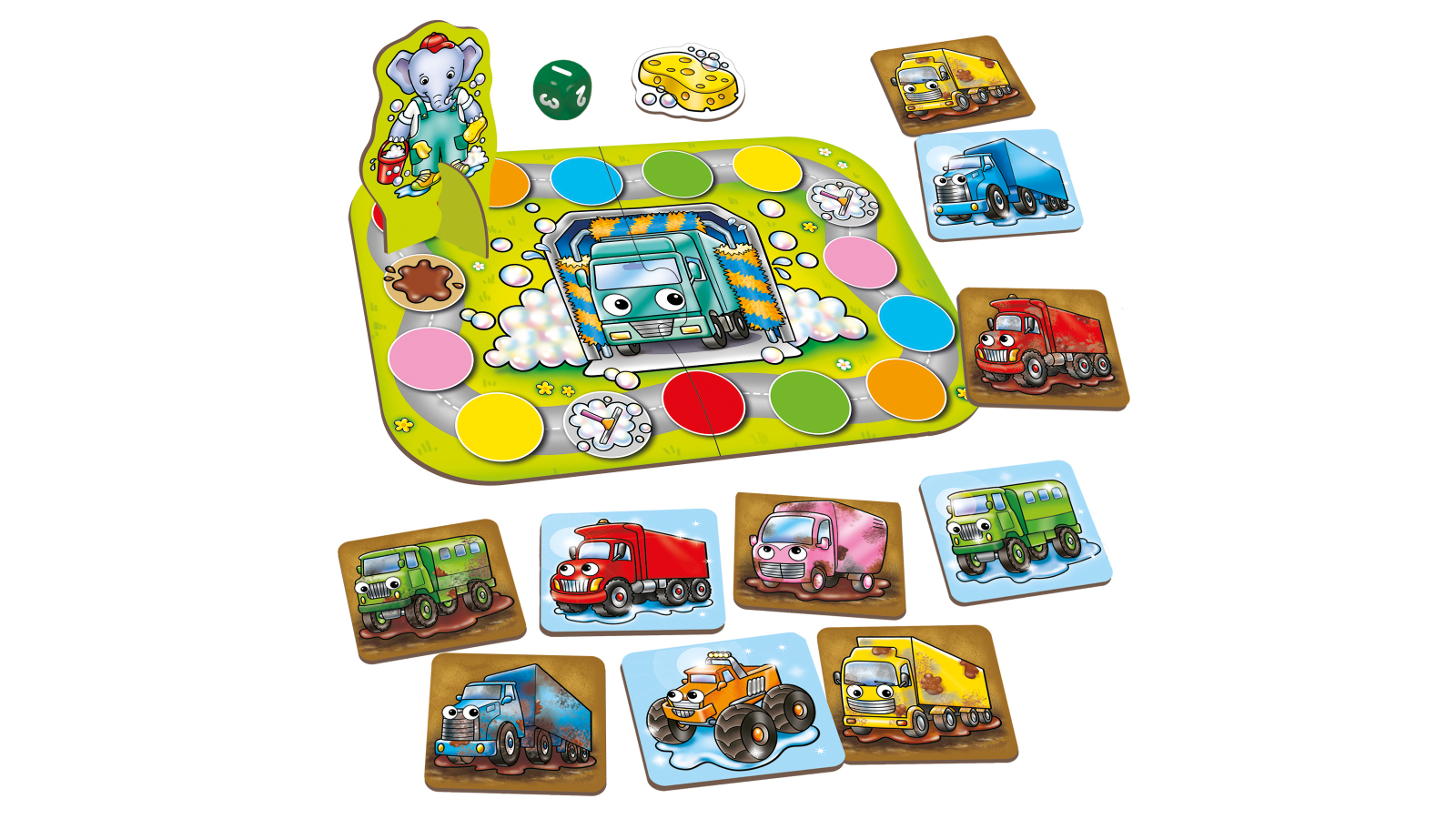 Orchard Toys Mucky Trucks | Harvey Norman