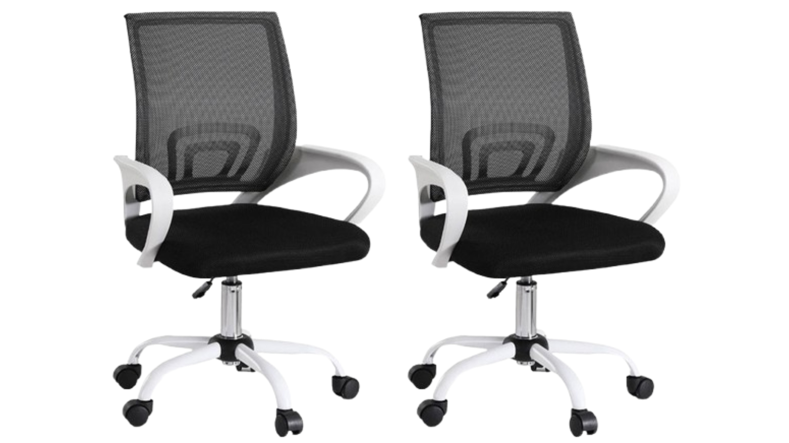 Artiss 2 Piece Back Mesh Computer Gaming Office Desk Chair | Harvey Norman