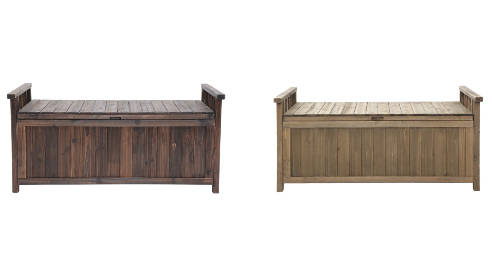 Gardeon 160 Litre Outdoor Storage Box Bench | Harvey Norman