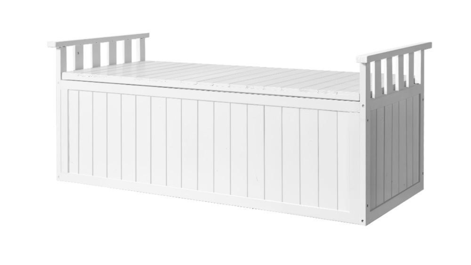 Gardeon Wooden Storage Box Garden Bench - 129cm | Harvey Norman