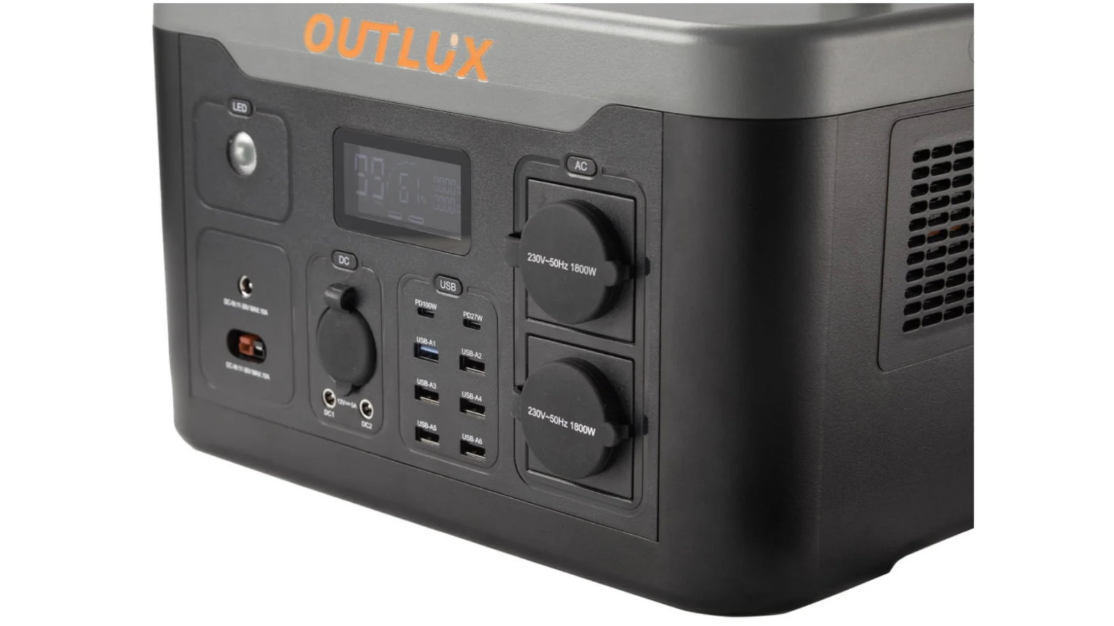 Outway Outlux 1800W Multi-Functional Portable Power Station | Harvey Norman