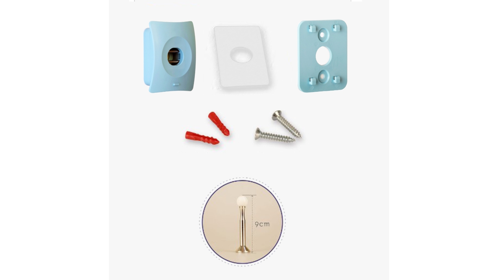 Catch Hole Pack of 4 Beige Door Stop | Harvey Norman