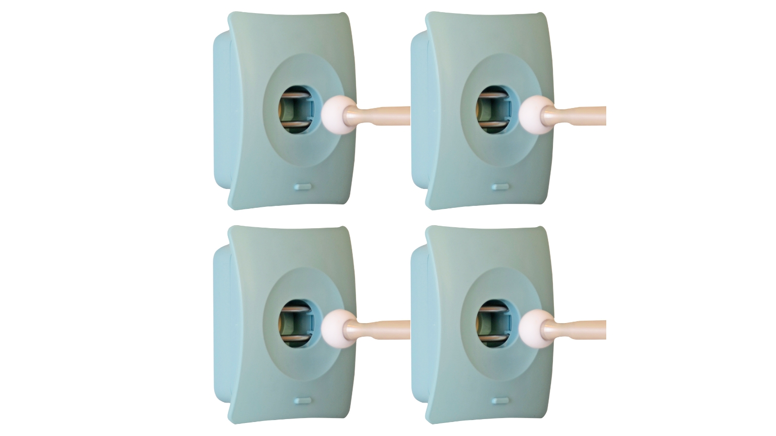 Catch Hole Pack of 4 Blue Door Stop | Harvey Norman