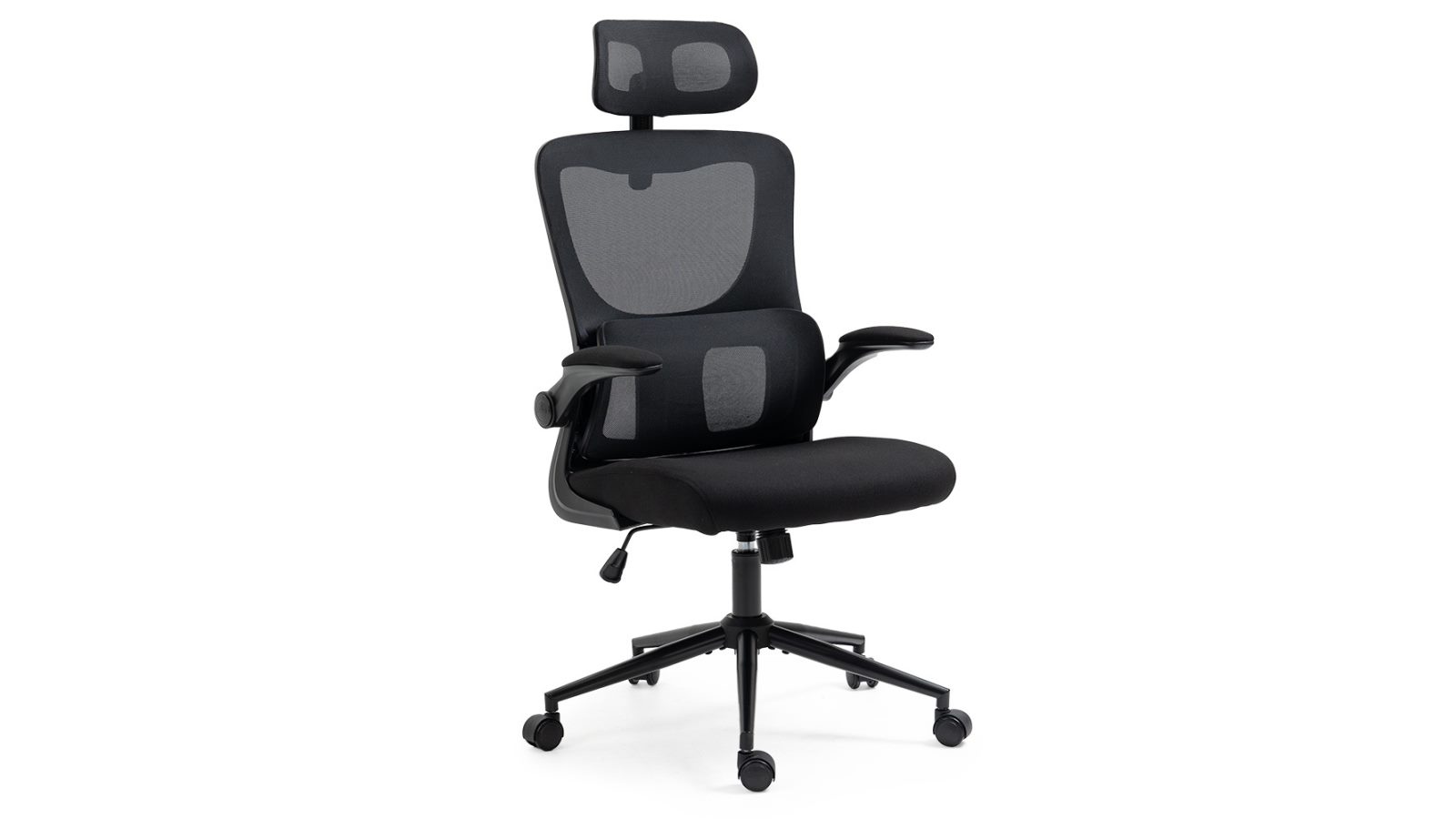 Fortia Ergonomic Office Desk Chair with Adjustable Headrest and ...