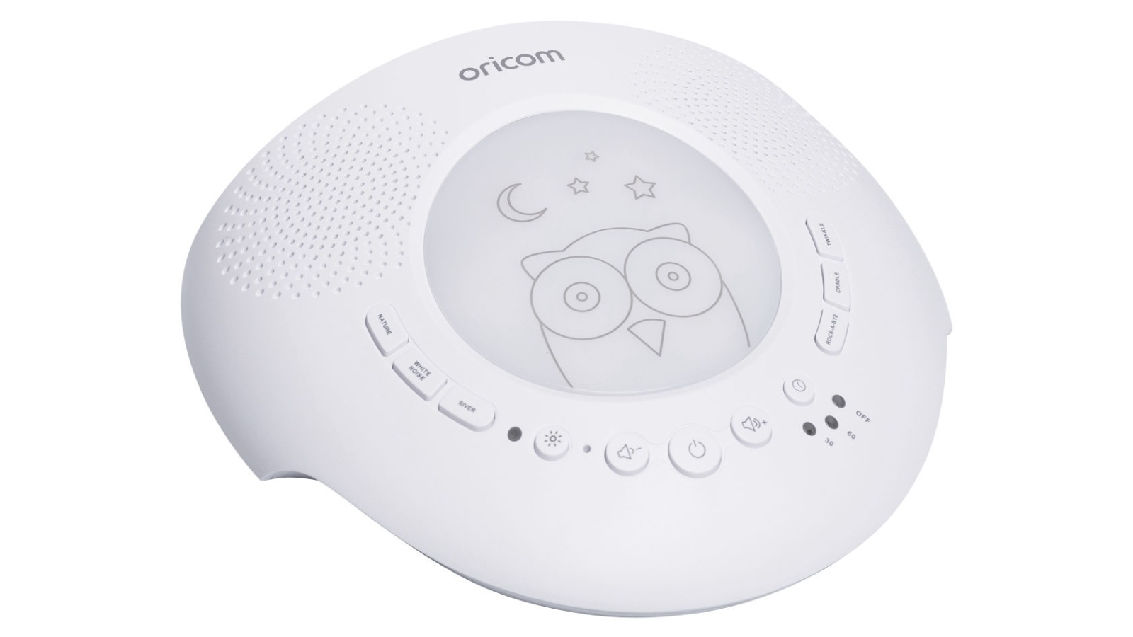 Oricom OLS100 Soothing Sound Machine with Night Light | Harvey Norman