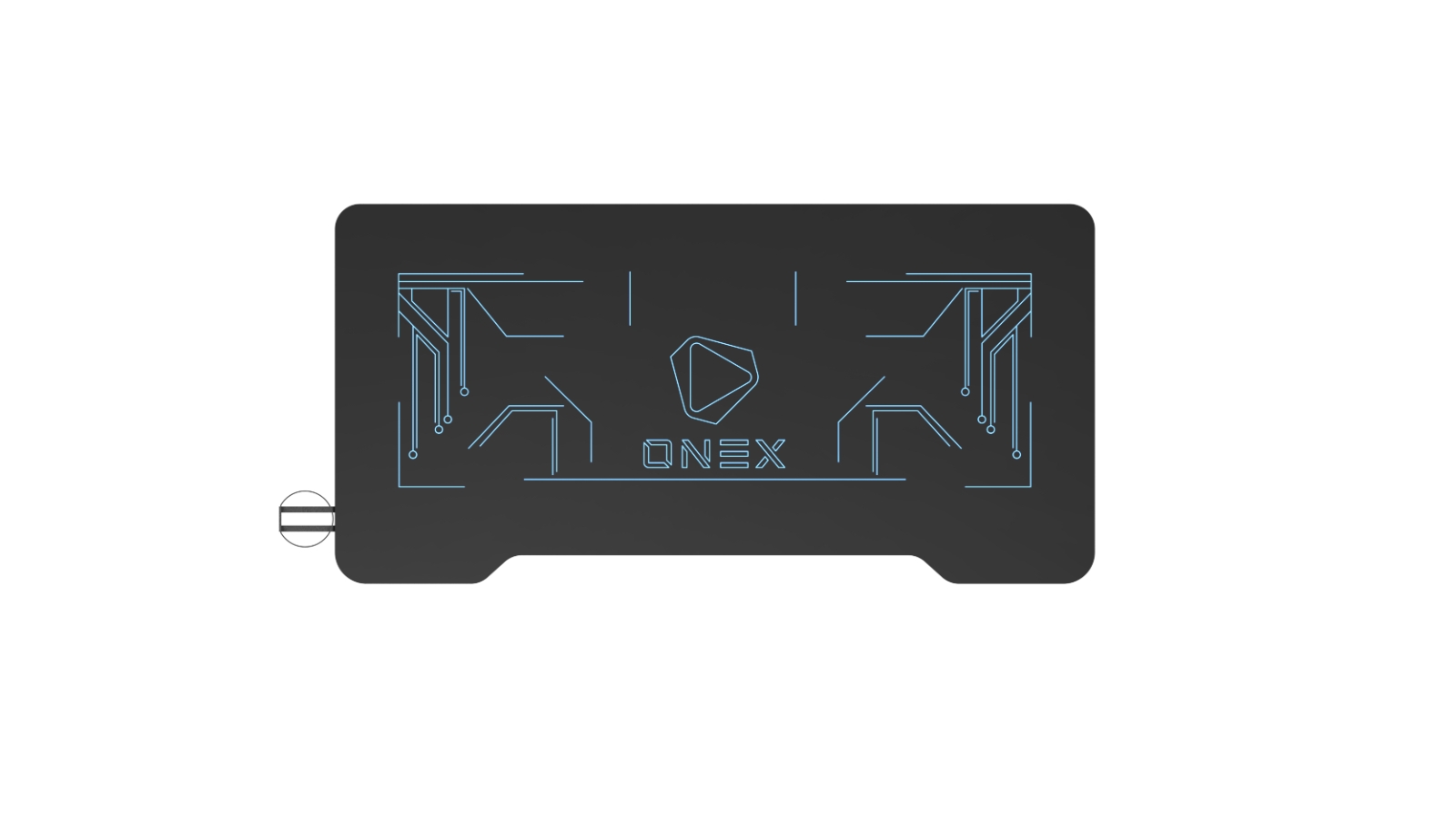 ONEX RGB Gaming Desk - 120cm | Harvey Norman