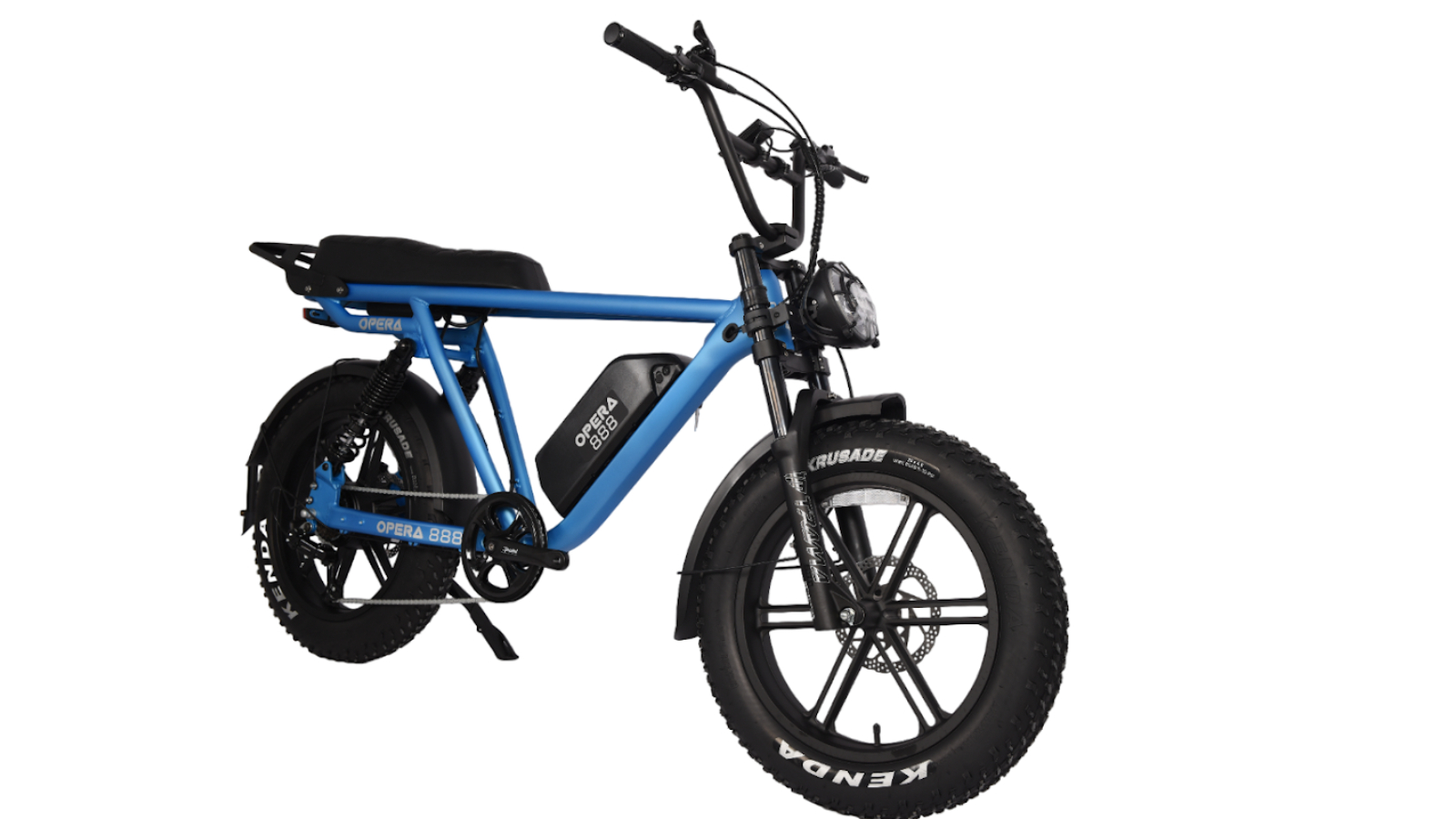 OPERA 888 BLUE matte with BLACK saddle 750W | Harvey Norman