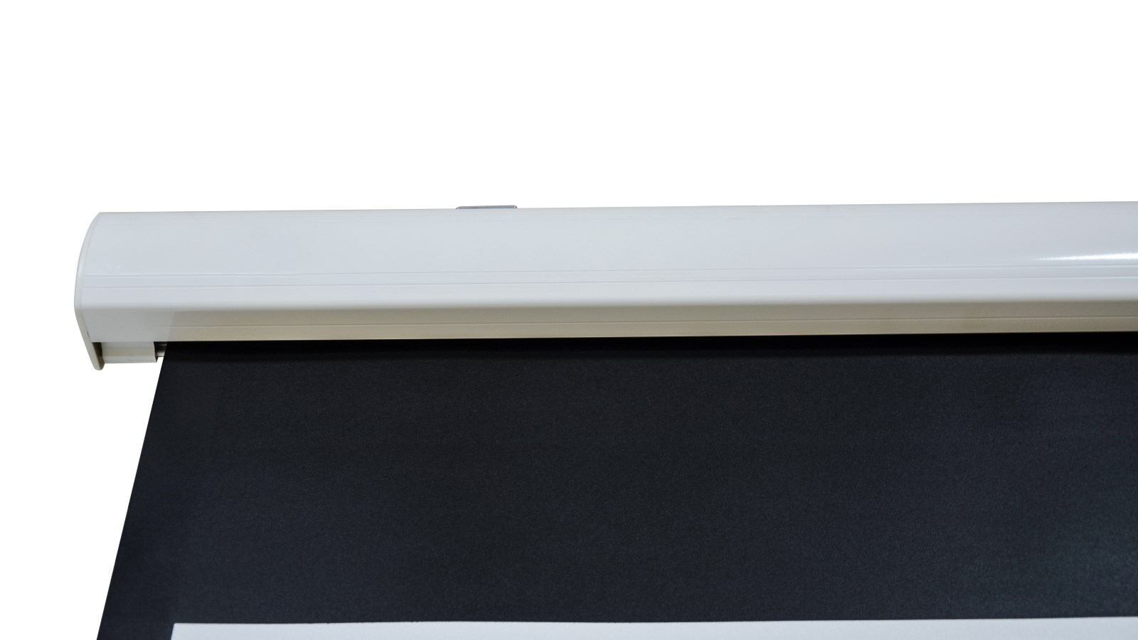 One Product 100-inch Matte White with Black Backing HD Fabric Auto-Lock ...