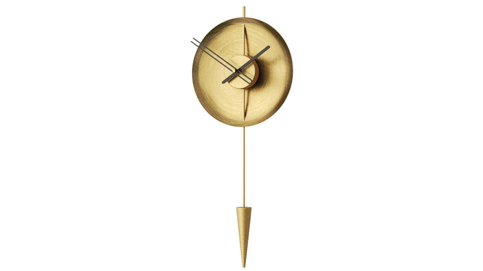 Mclock Orbit Wall Clock - Antique Gold | Harvey Norman