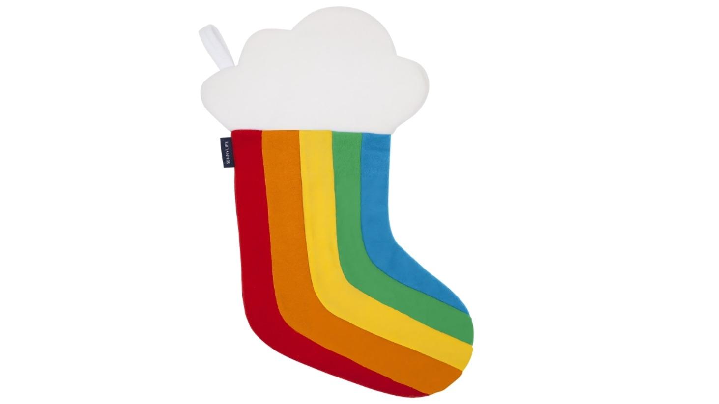 Sunnylife Festive Rainbow Stocking | Harvey Norman