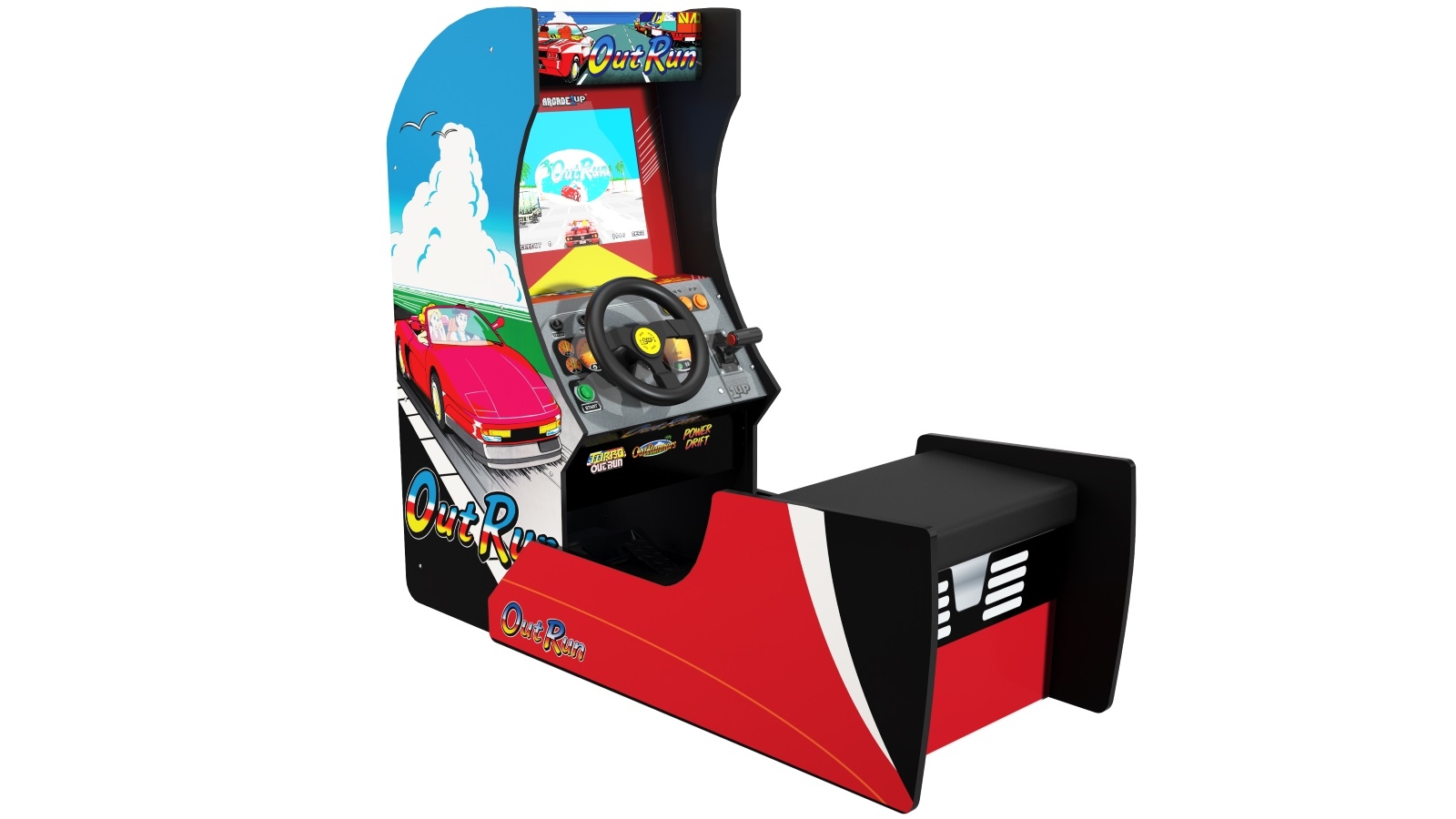 Arcade1Up Outrun Seated Arcade Machine | Harvey Norman
