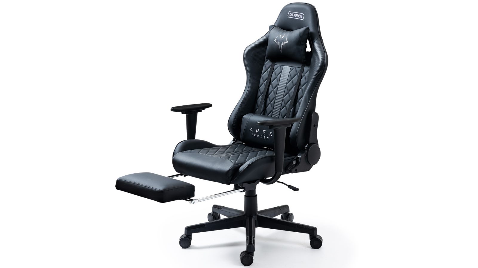 Overdrive Apex Series Reclining Gaming Ergonomic Office Chair with ...