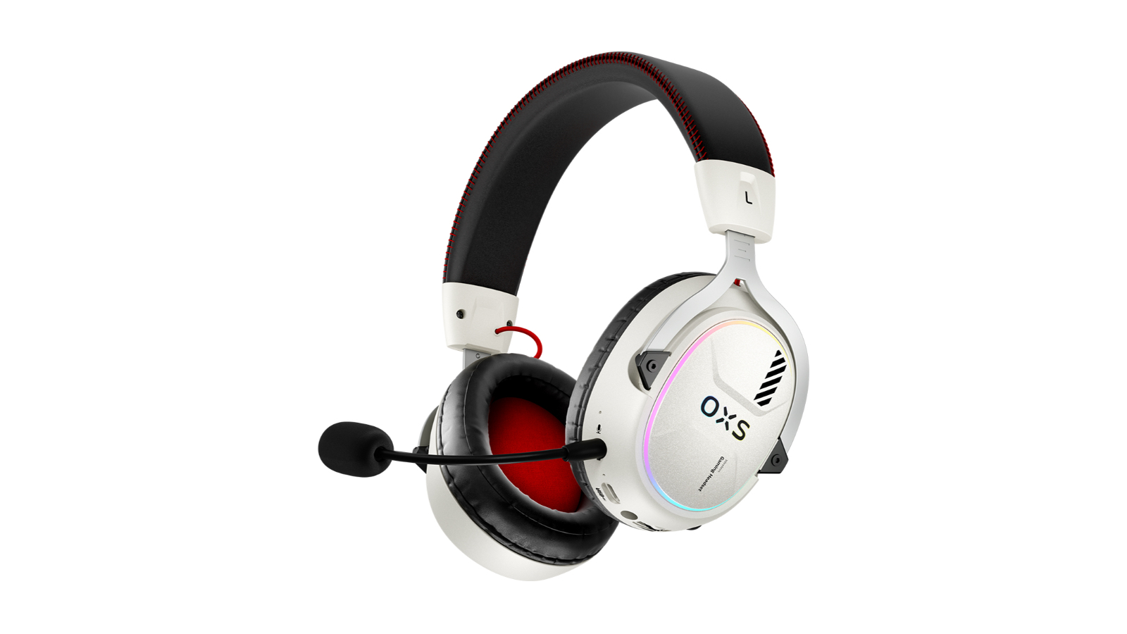 OXS Storm G2 Wireless Gaming Headset - White | Harvey Norman