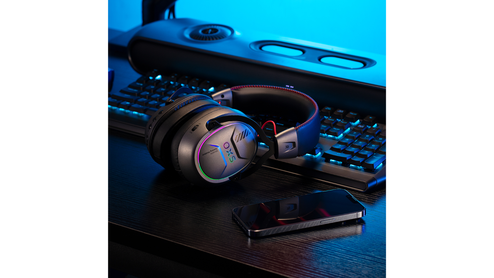 OXS Storm G2 Wireless Gaming Headset - Black | Harvey Norman