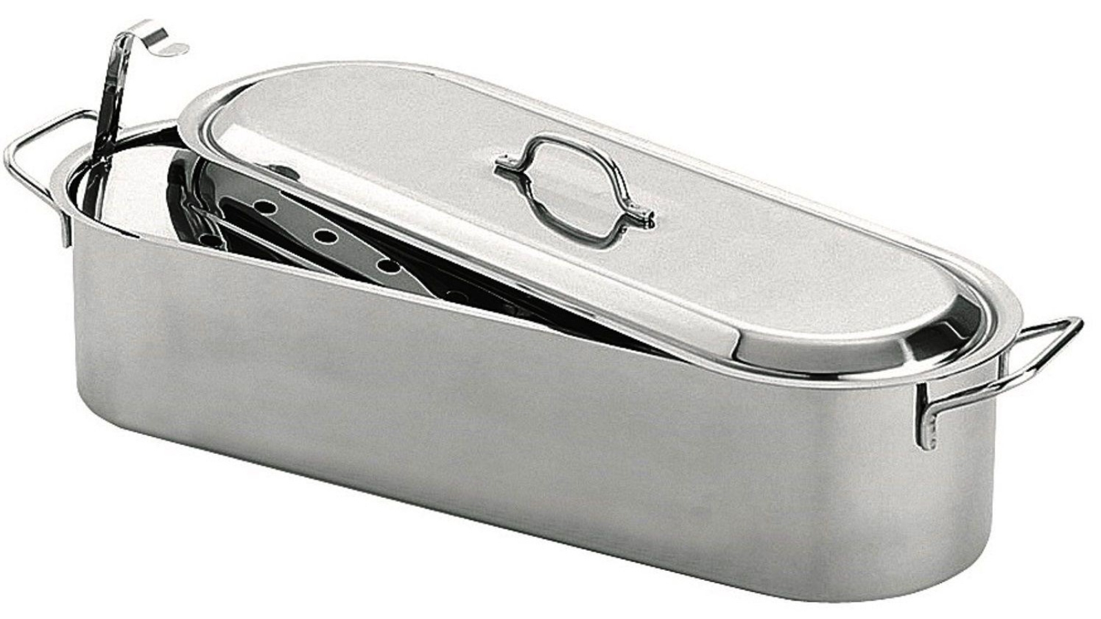 Avanti Stainless Steel Fish Poaching Pan - 51cm | Harvey Norman