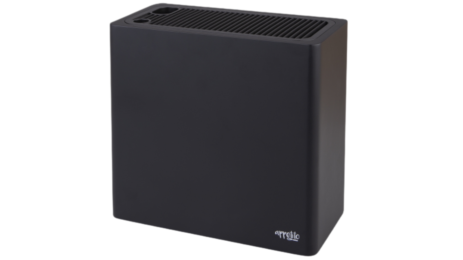 Appetito 29 Slot Rectangle Universal Knife Block - Matte Black | Harvey ...
