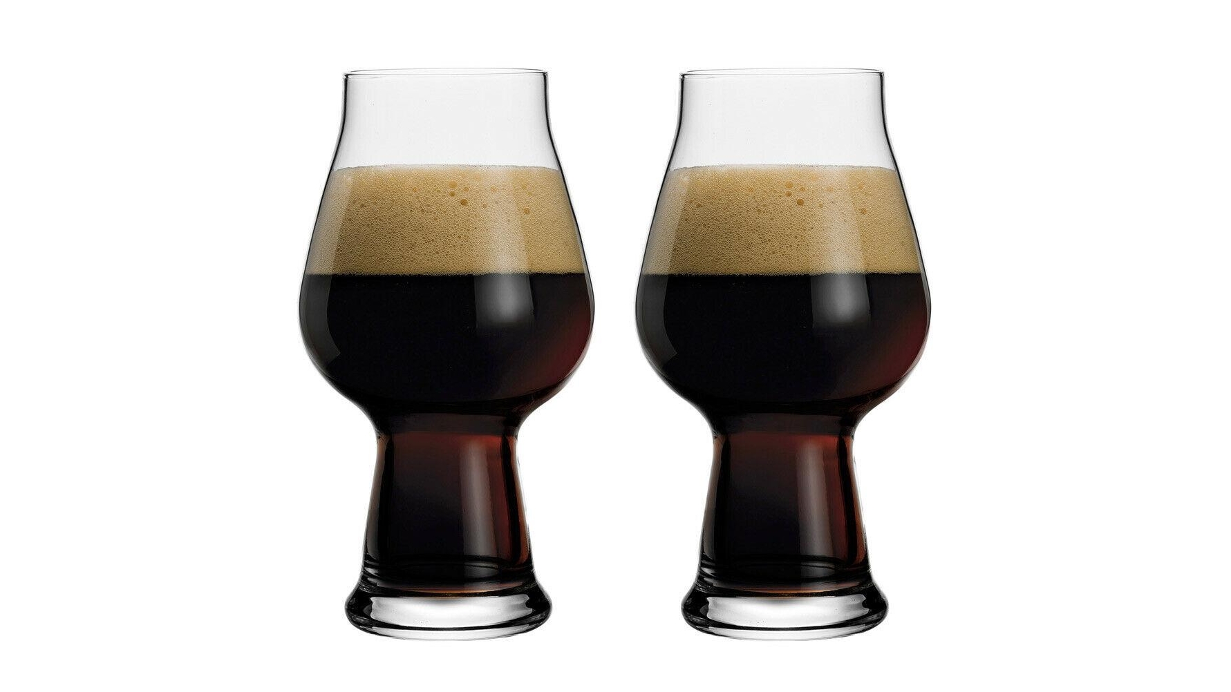 Luigi Bormioli Birrateque 2 Piece Stout Porter Beer Glass Set | Harvey Norman