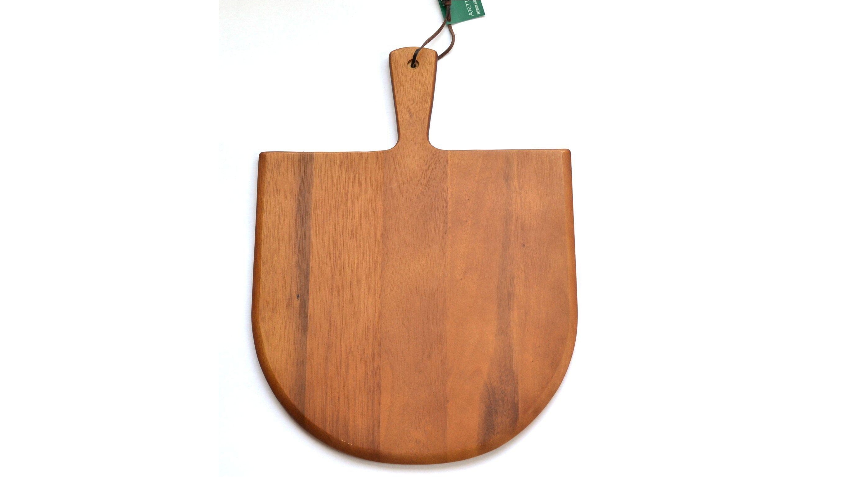 Wooden Acacia Pizza Paddle With Cutter | Harvey Norman