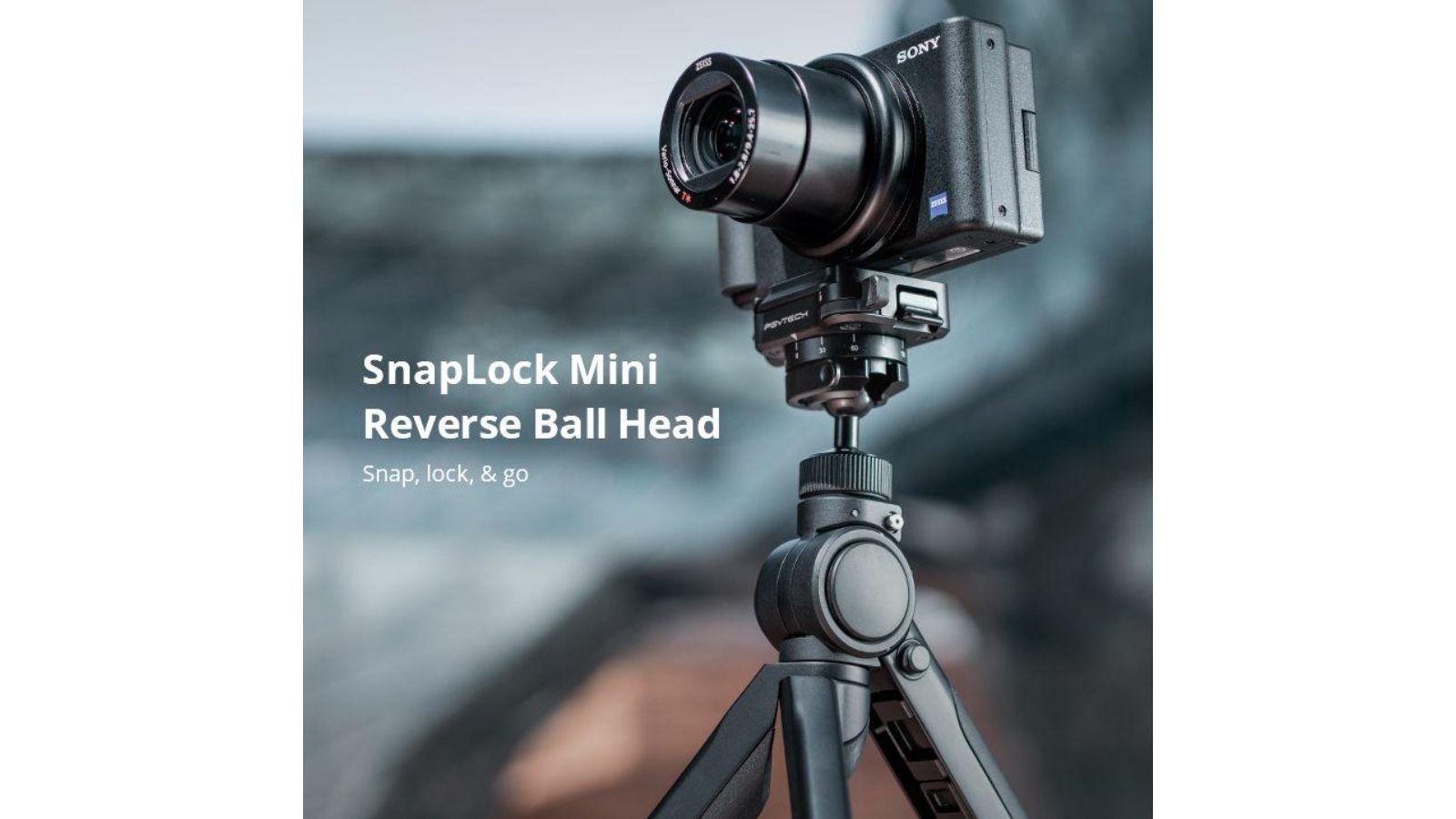 Pgytech Snaplock Mini Reverse Ball Head | Harvey Norman