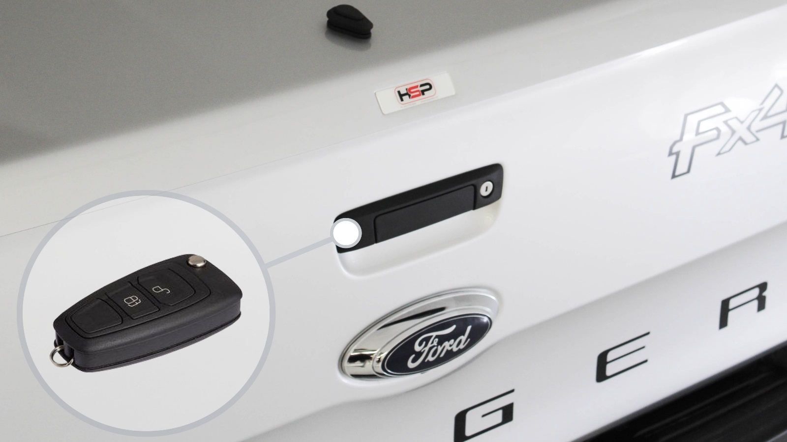 HSP Tailgate Central Locking for Ford Ranger PX and PU | Harvey Norman